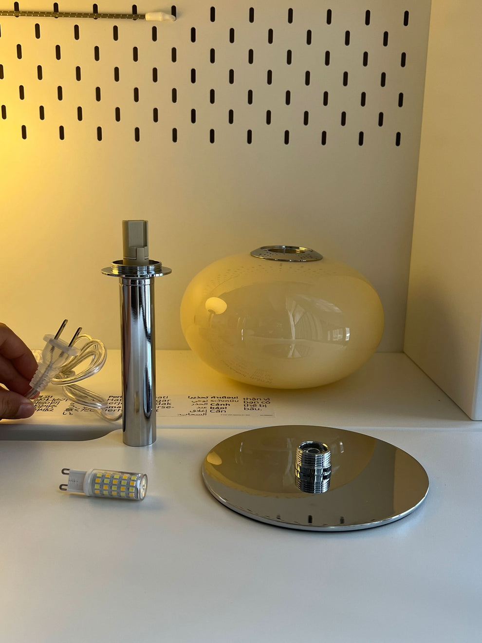 The Lollipop Table Lamp in Memphis-Style Hues – ANICCO LAB