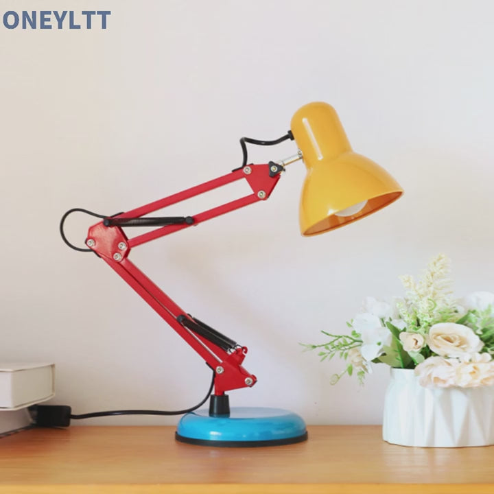 Memphis Style Post Industrial Table Lamp Small – ANICCO LAB